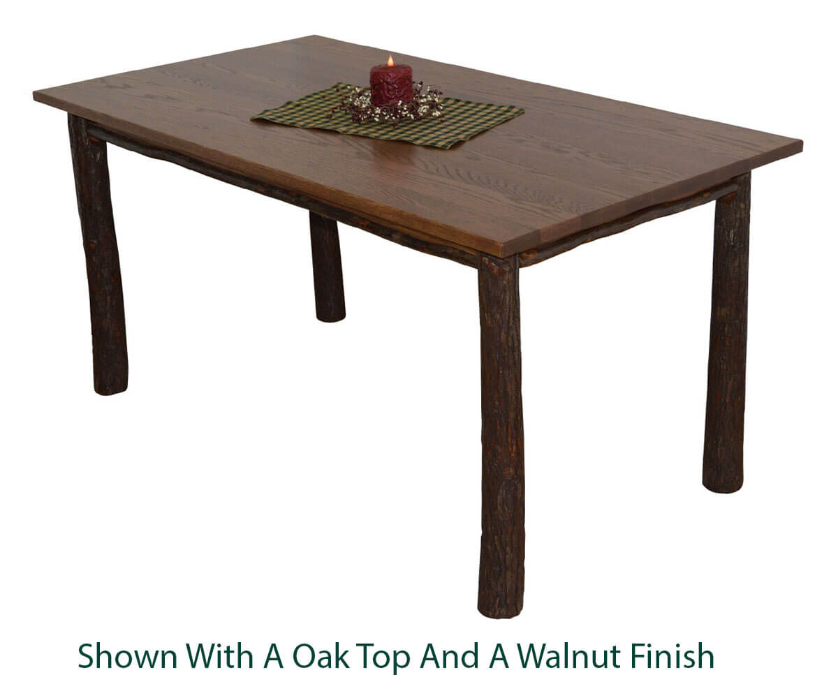 4' Hickory Farm Table - Salome Furnishings