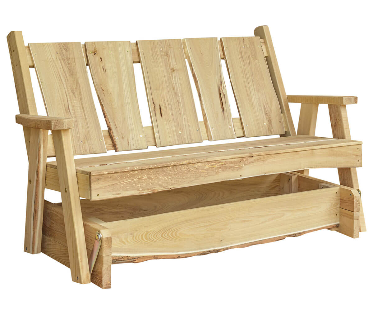 5' Timberline Glider Bench - Salome Furnishings